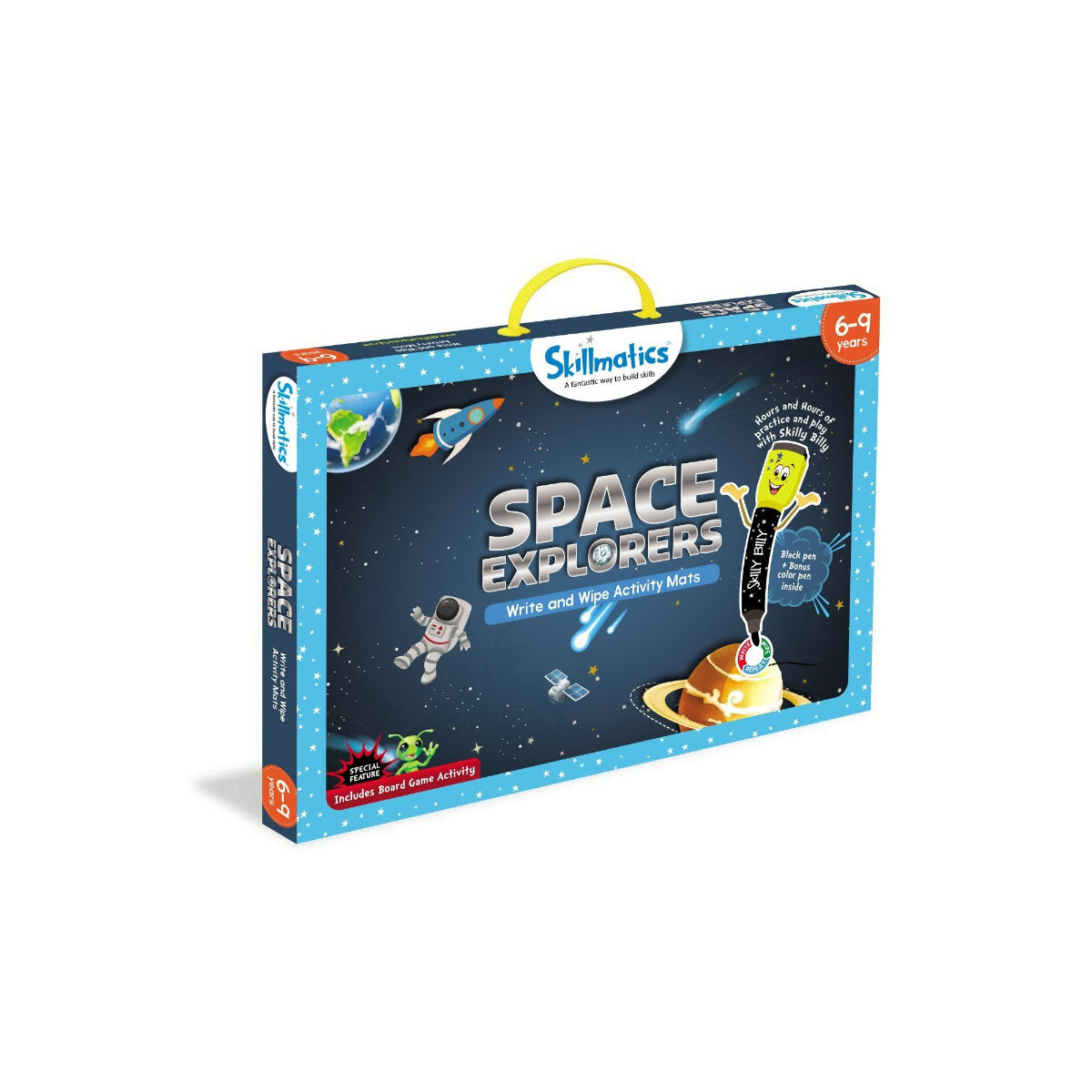 Skillmatics Educational Game Space Explorers Reusable Activity Mats ...