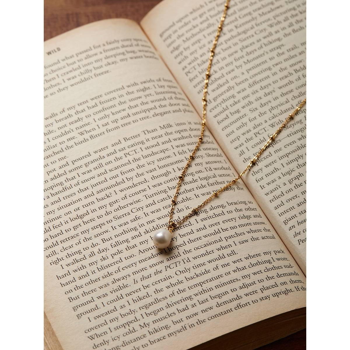 Buy Accessorize London Real Gold Plated Z Irregular Pearl Necklace Online