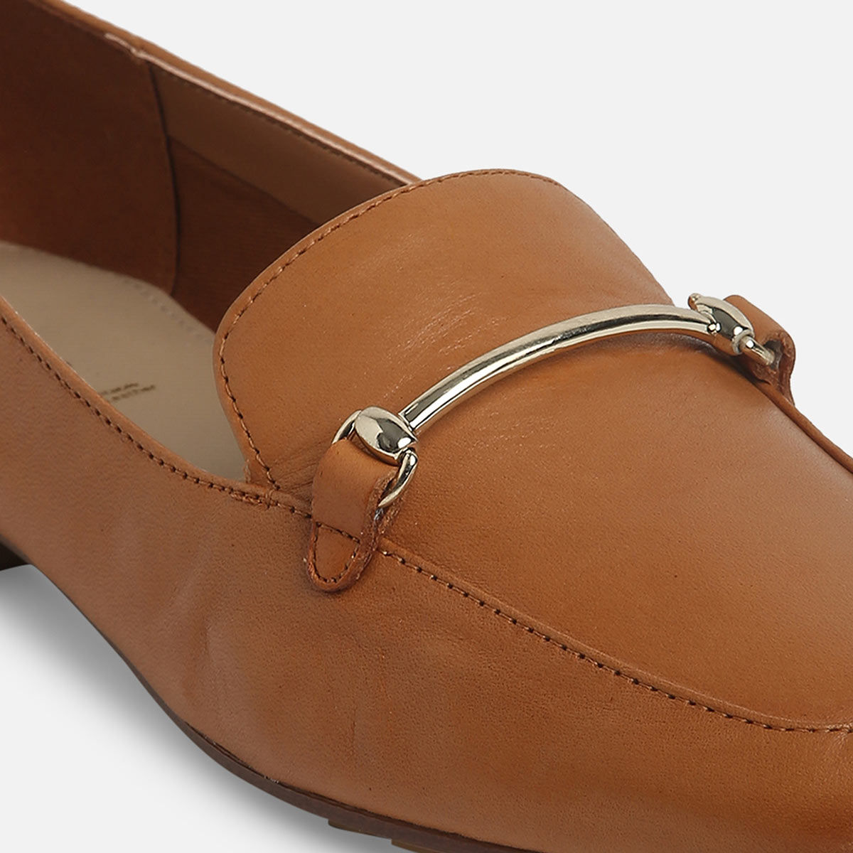 Aldo Harriot Leather Medium Brown Solid Loafers: Buy Aldo Harriot Leather Medium Brown Solid ...