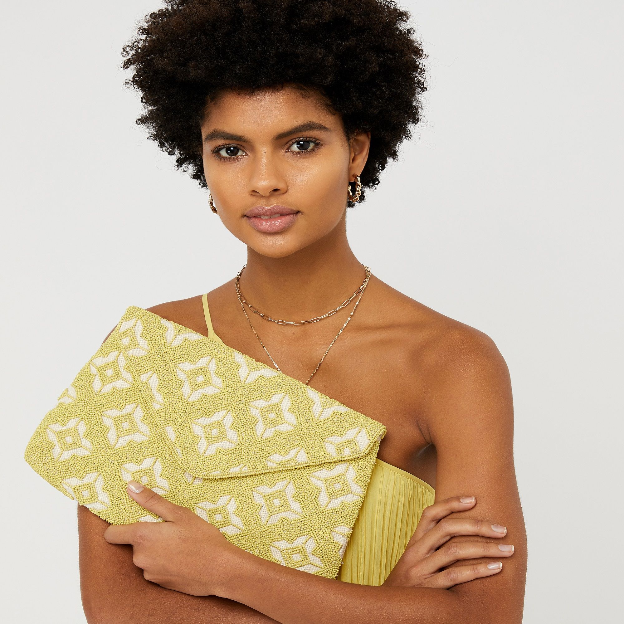 Buy Accessorize London Beaded Oversized Envelope Clutch Bag Online