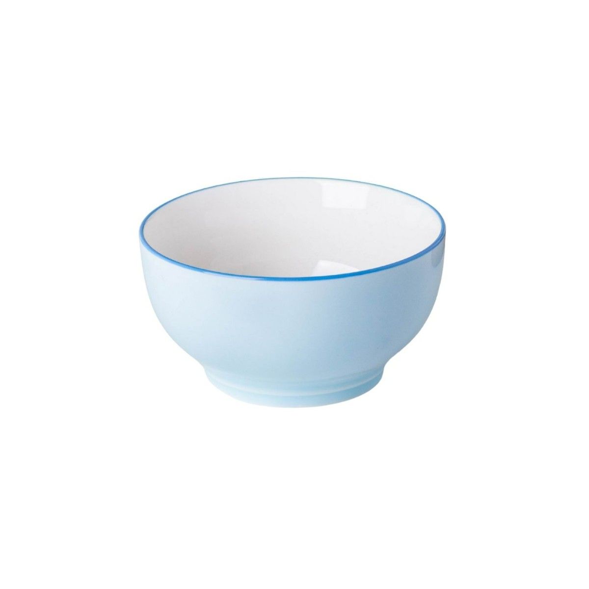Buy Nestasia White & Pastel Blue Green Elegant Ceramic Side Bowl ...