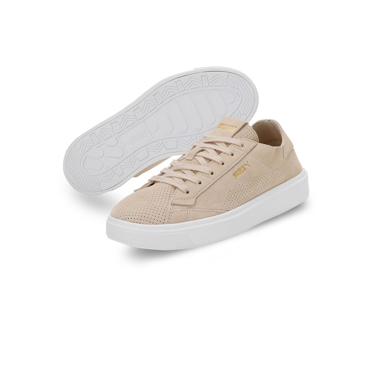 Buy Puma Lajla Tonal Women Beige Sneakers Online
