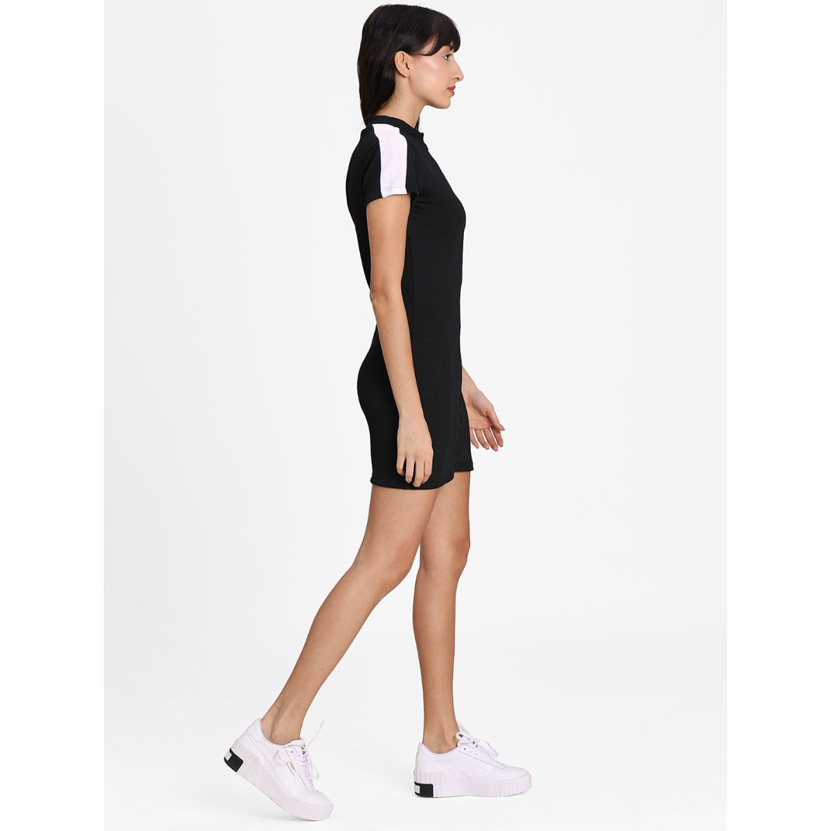 Puma Classics Ribbed Women's Black Dresses: Buy Puma Classics Ribbed ...