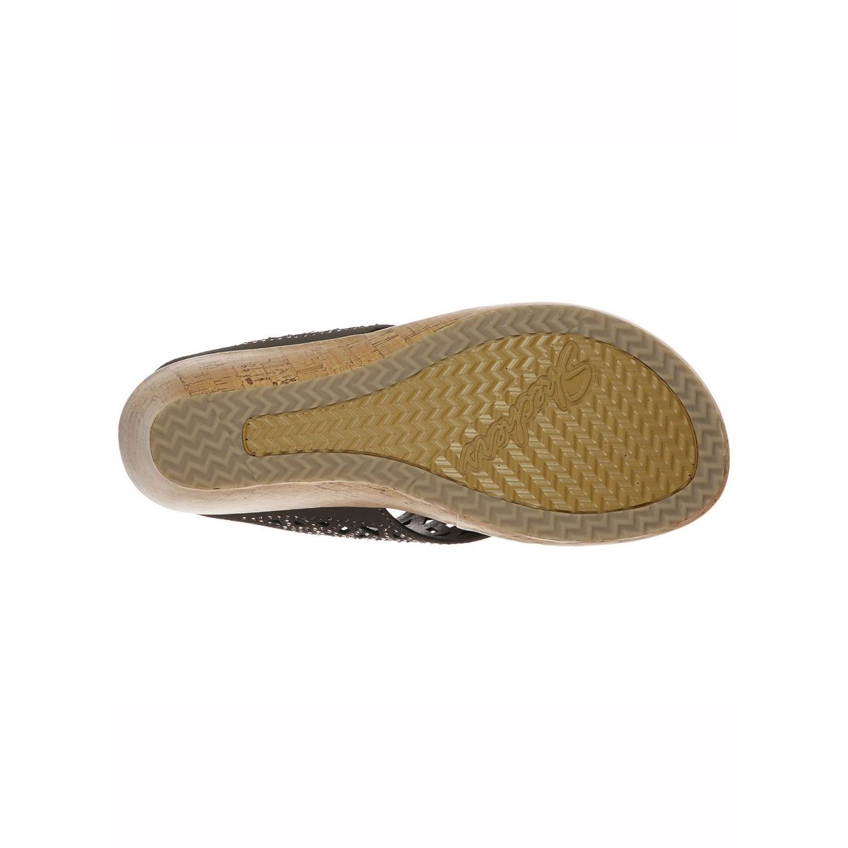 Buy SKECHERS BEVERLEE SUMMER VISIT Brown Slipper Online