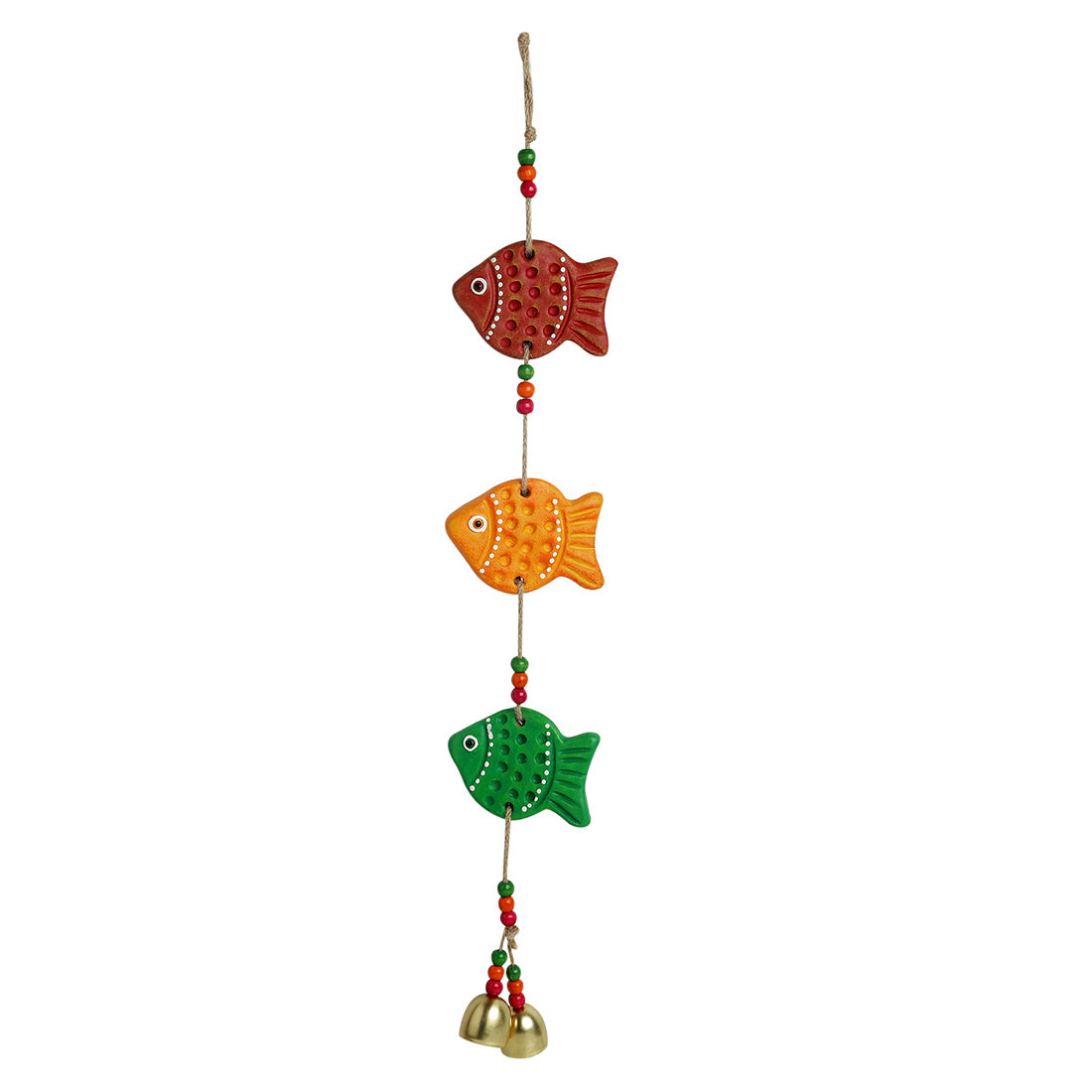 Buy ExclusiveLane The Fish Family' Handmade & Hand-painted Decorative ...