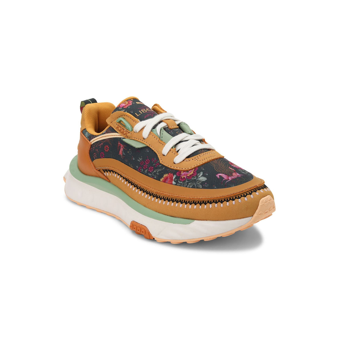 Buy Puma Wild Rider Liberty Womens Orange Sneakers Online