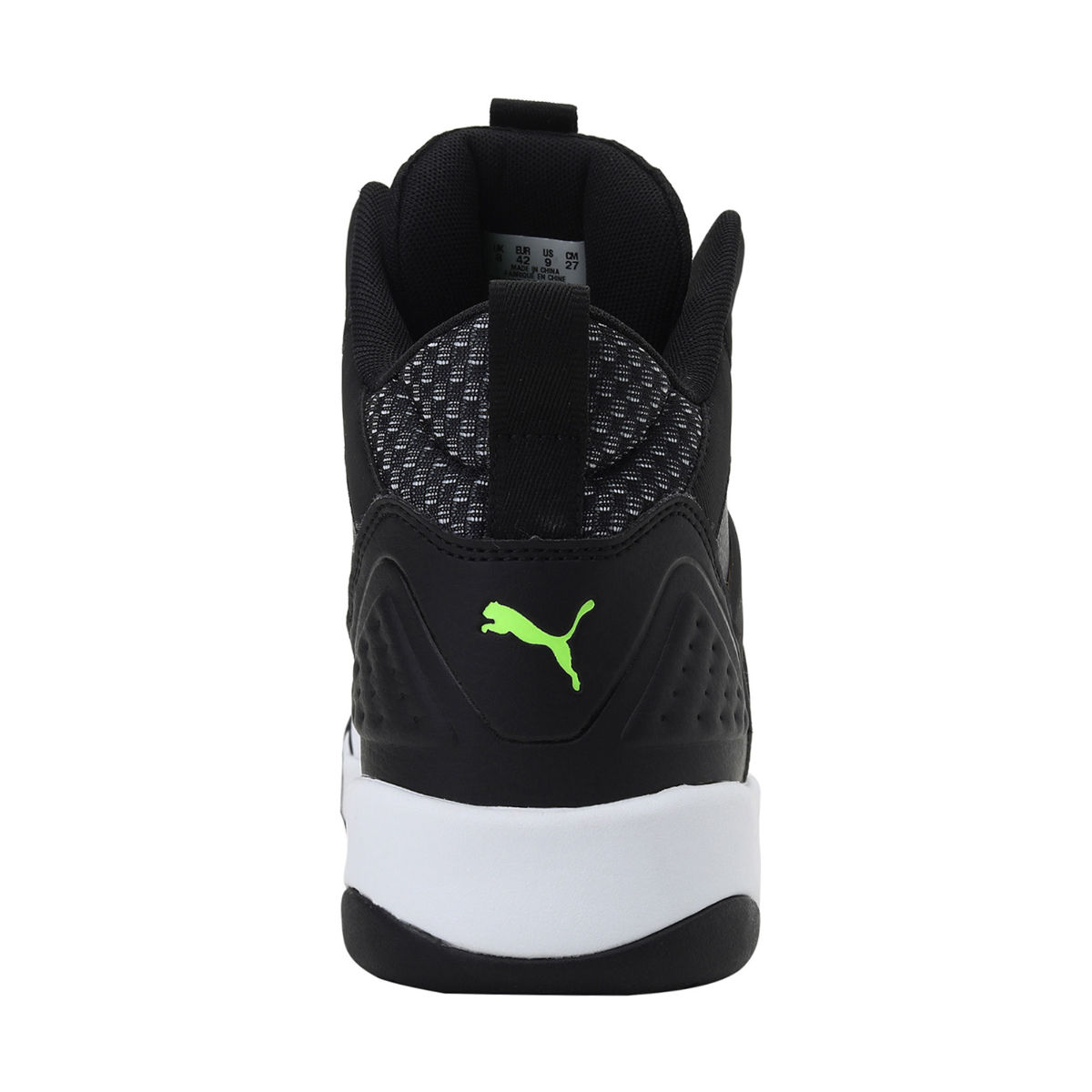 Buy Puma Backcourt Mid Cyber Week Unisex Black Casual Sneakers Online