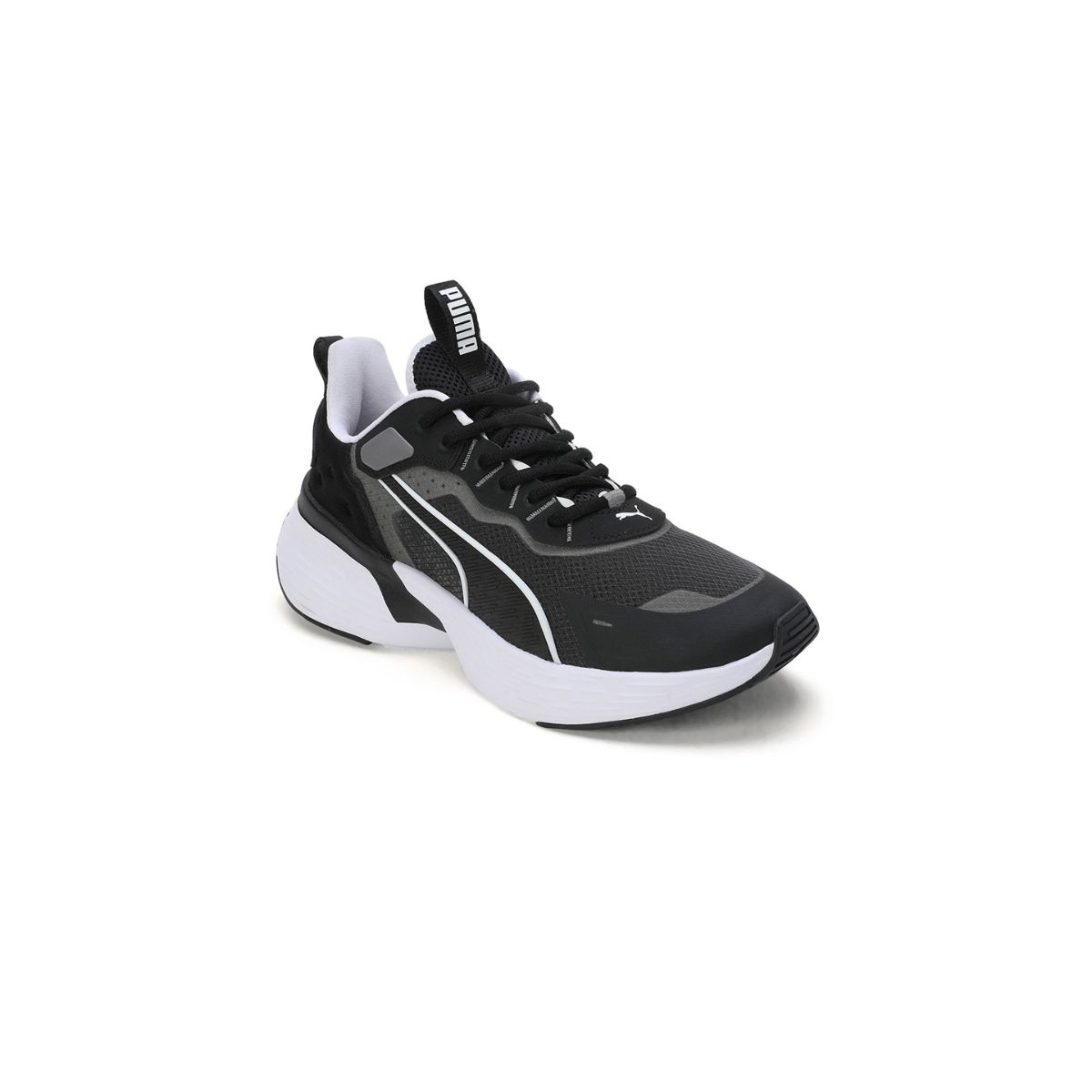 Buy Puma Softride Sway Unisex Black Running Shoes Online