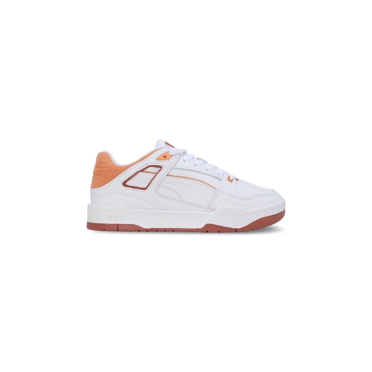 Buy Puma Slipstream Unisex White and Orange Sneakers Online