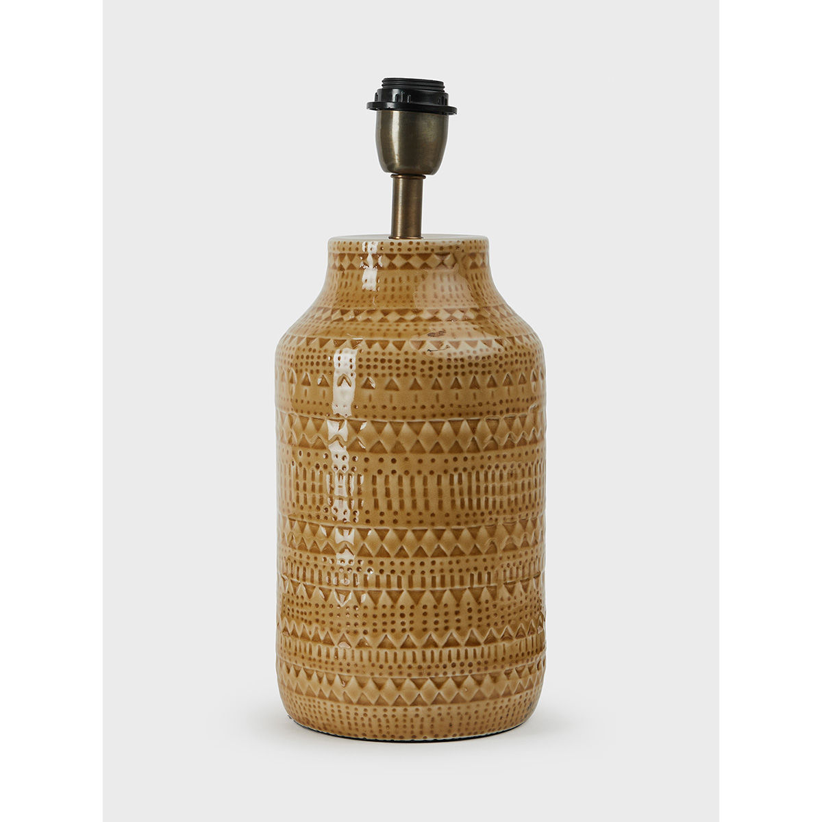 Buy Fabindia Aaakarsh Samara Embossed Table Lamp Online