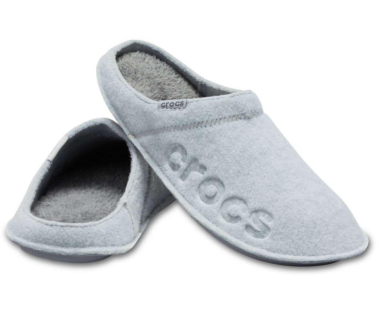 Crocs Baya Grey Unisex Slipper: Buy Crocs Baya Grey Unisex Slipper ...