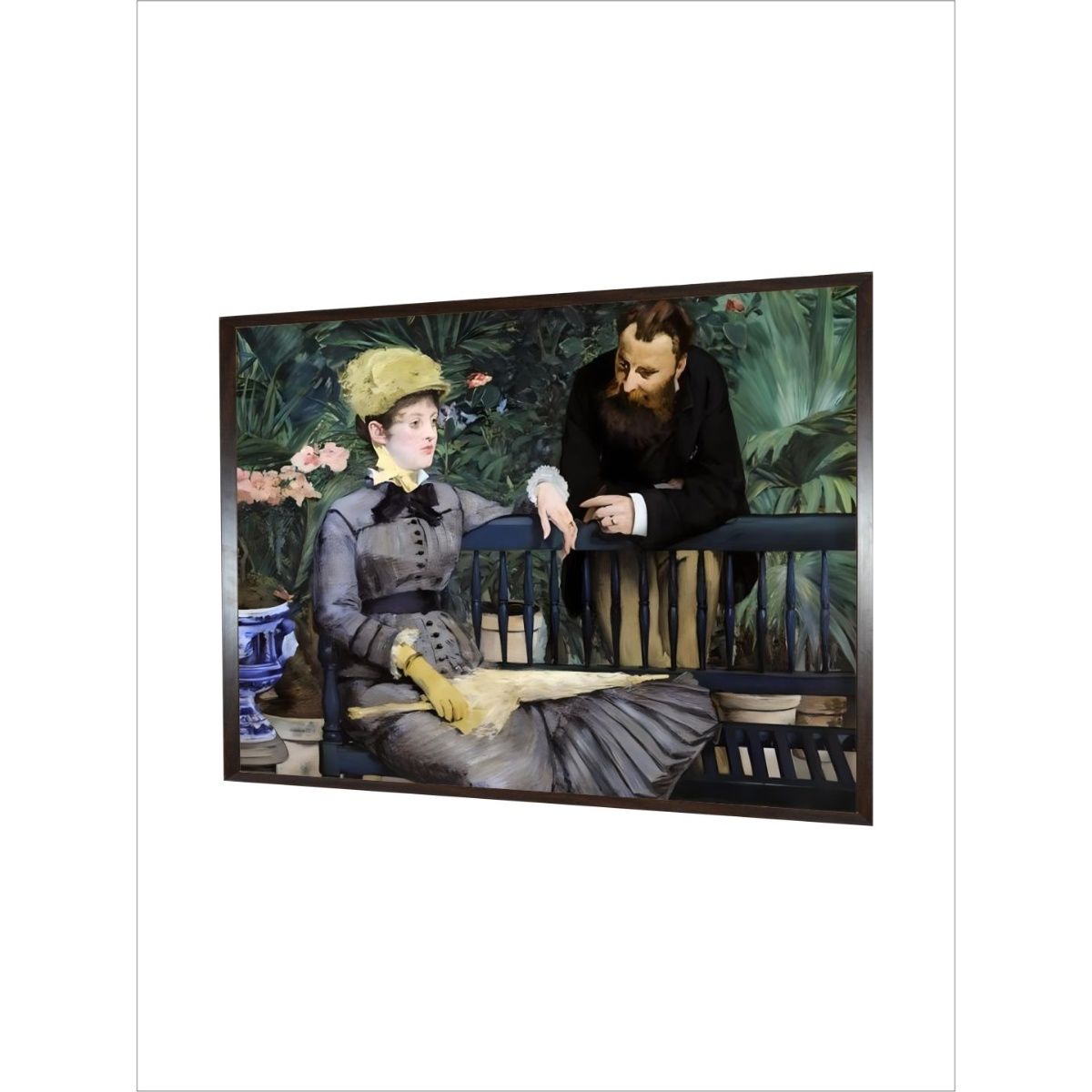 Buy The Art House In the Winter Garden, 1879 Painting by Edouard Manet ...