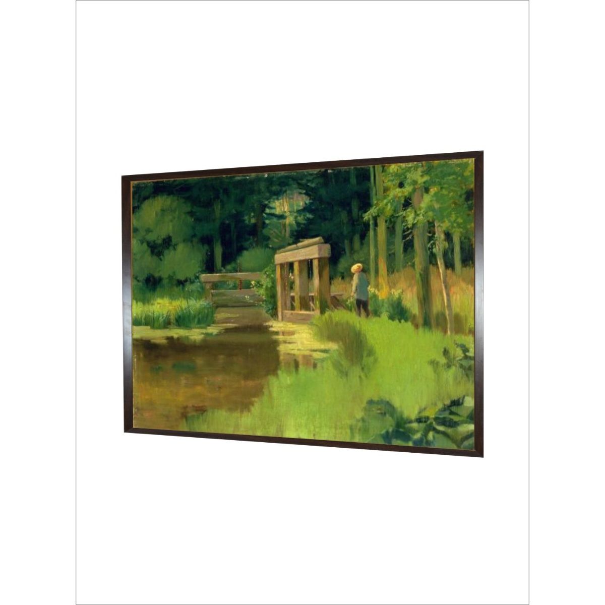 Buy The Art House In a Park Painting by Edouard Manet Online