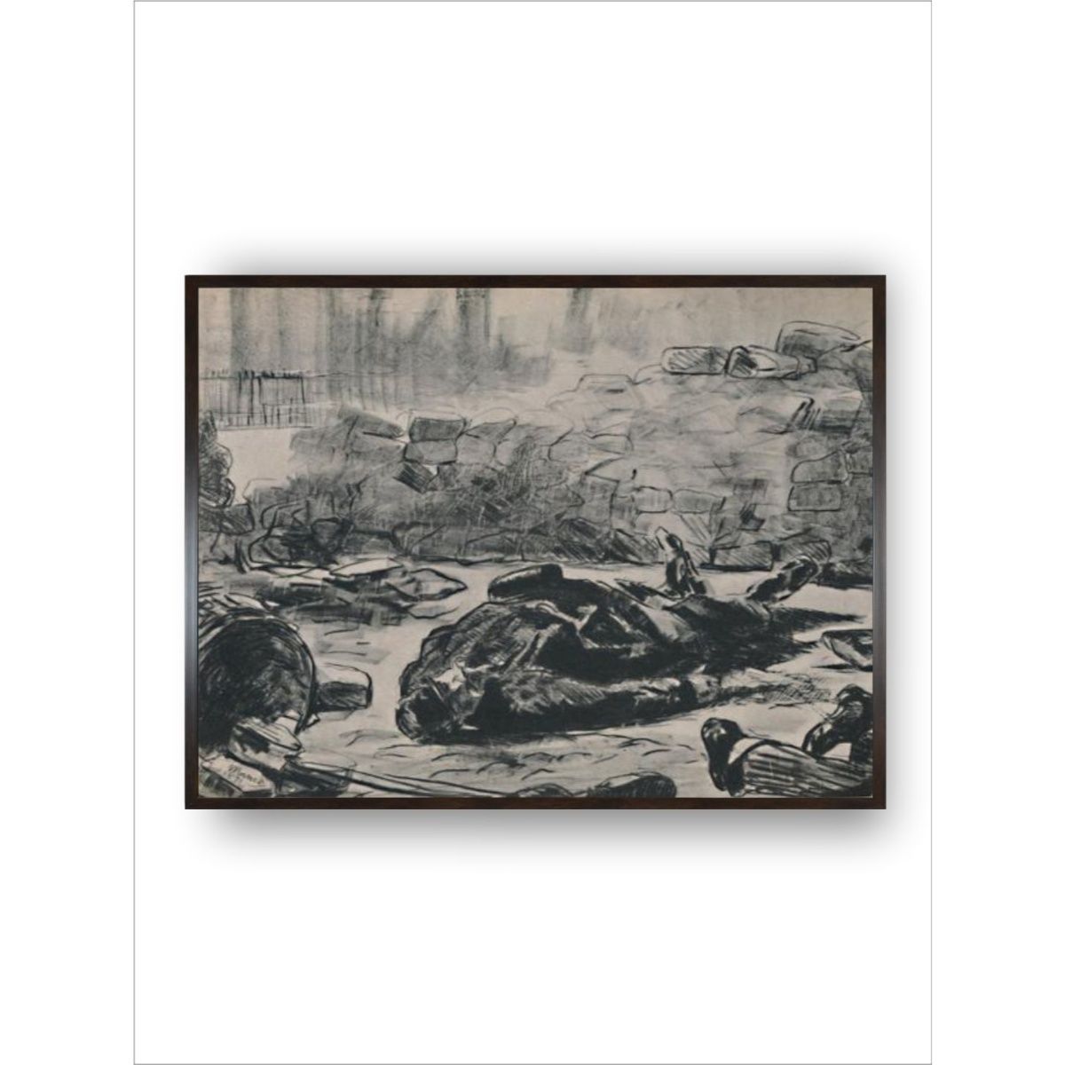 Buy The Art House The Barricade', c.1871-1873, (1946) Painting by ...