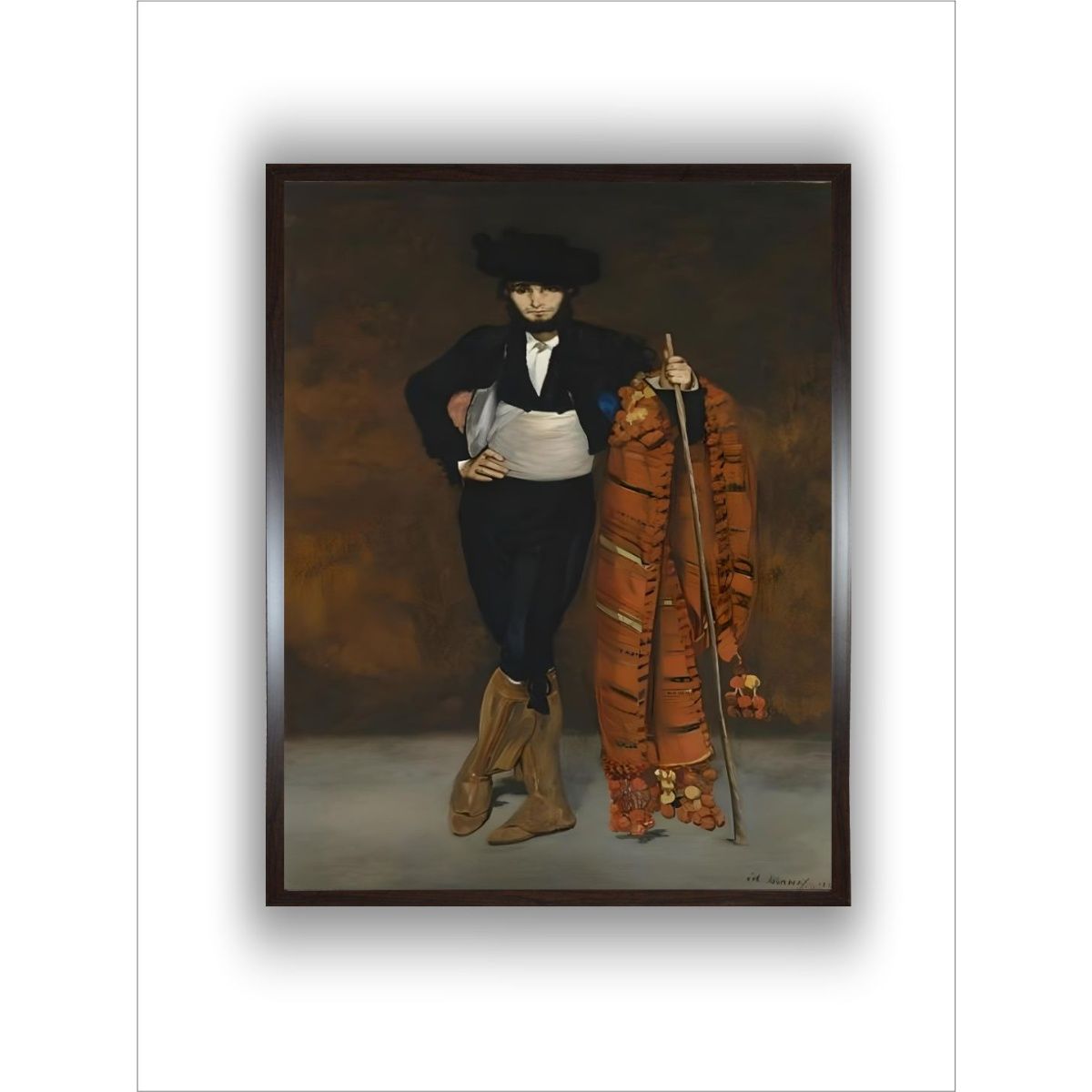 Buy The Art House Young Man in the Costume of a Majo, 1863 Painting by ...