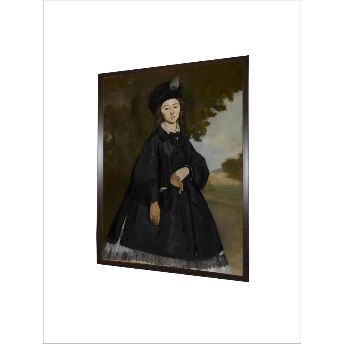 Buy The Art House Portrait of Madame Brunet, c.1861-3 Painting by ...