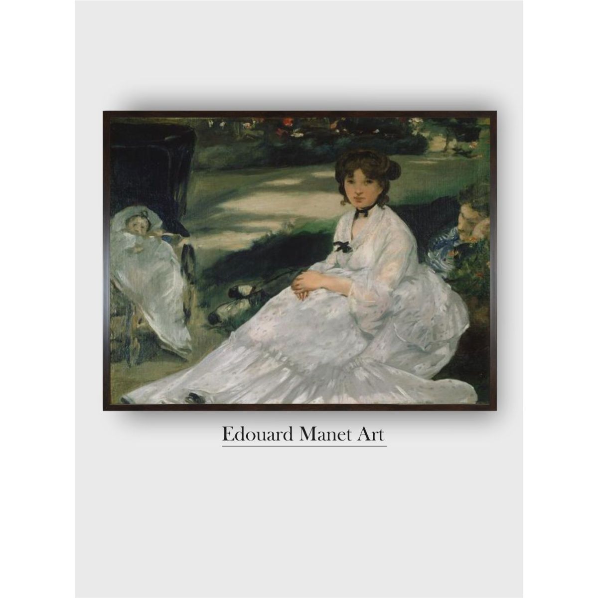 Buy The Art House In the Garden, 1870 Painting by Edouard Manet Online