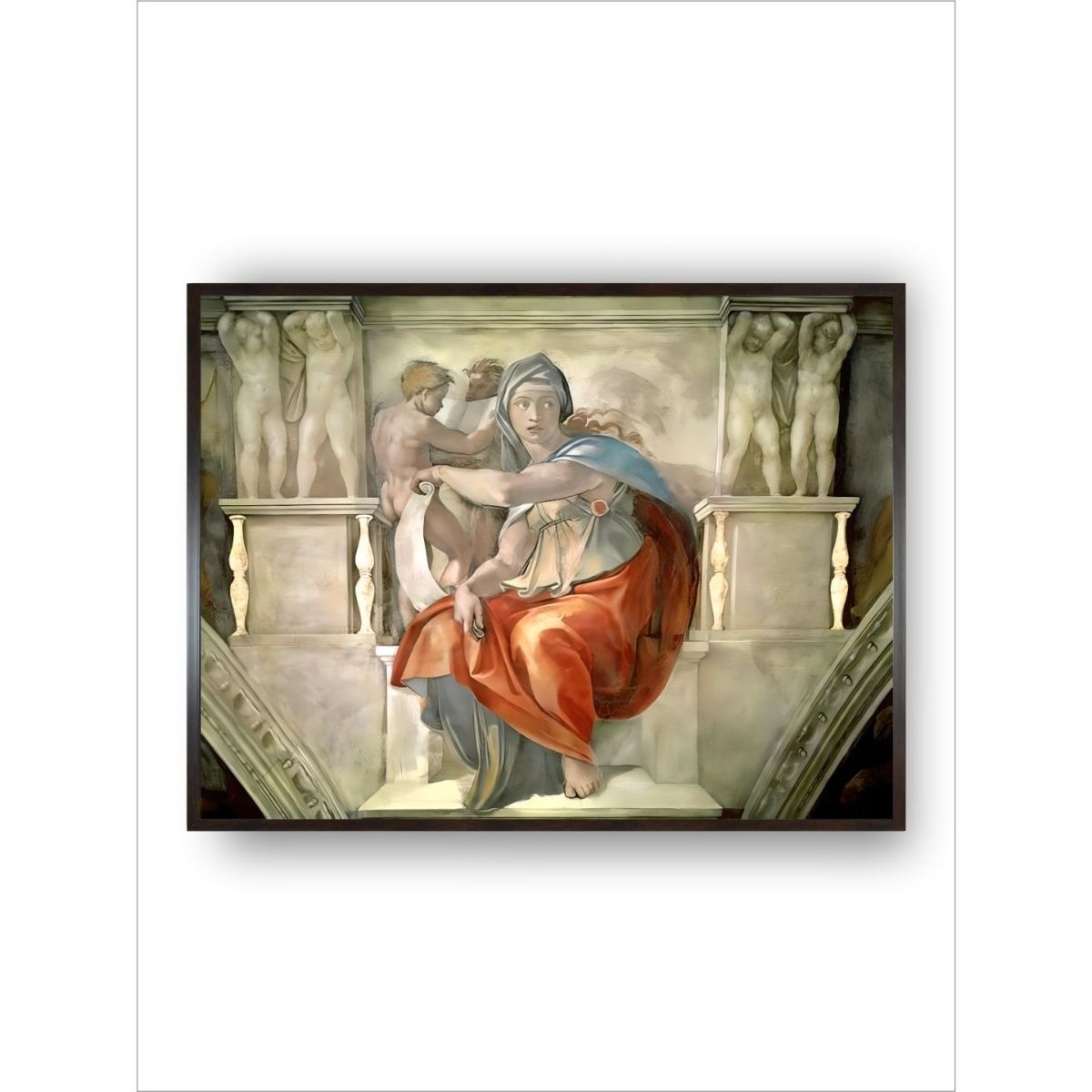 Buy The Art House Sistine Chapel Ceiling: Delphic Sibyl Painting Online