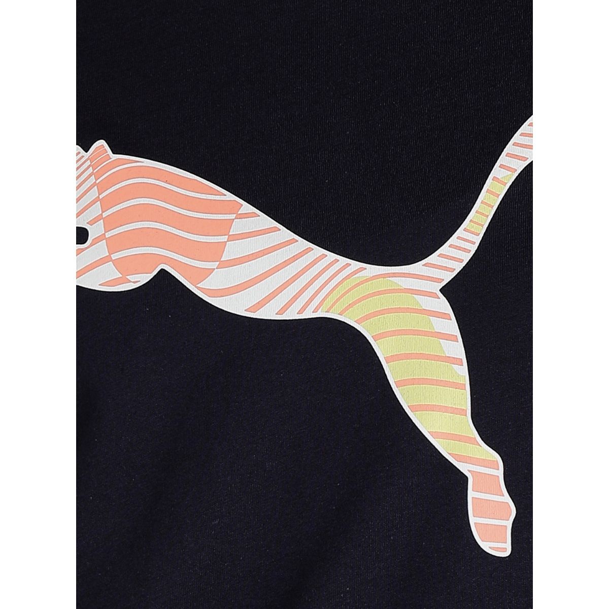 Buy Puma Patterned Graphic Logo Women Blue T-shirt Online