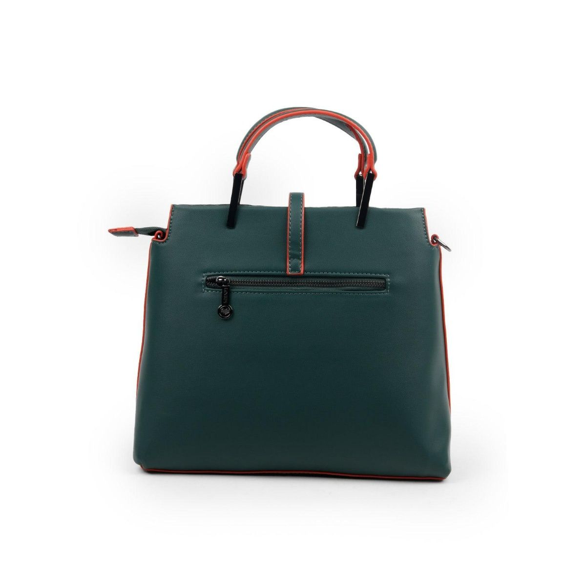 Buy Odette The Very Stylish Dark Green 2-in-1 Hand Bag (Set of 2) Online