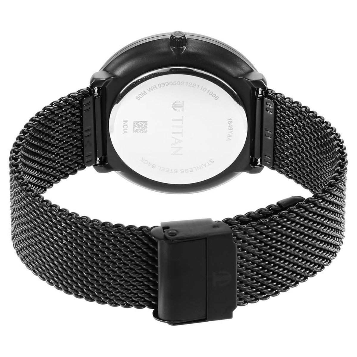 Buy Titan 1849NM02 Black Dial Analog Watch for Men Online