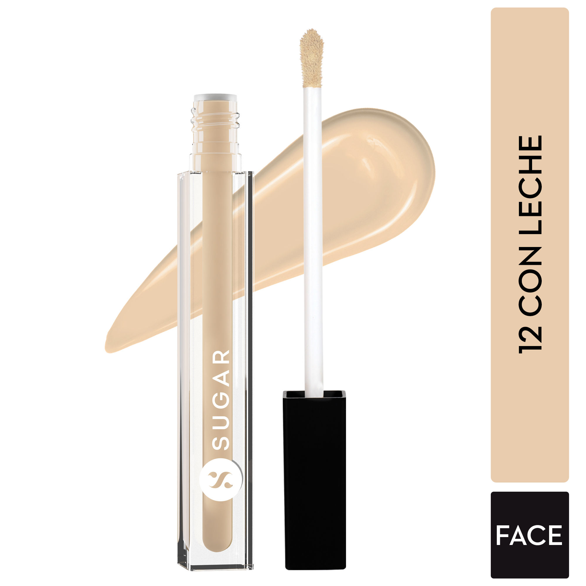 SUGAR Auto Correct Creaseless Concealer - (Golden Undertone) 12 Con ...