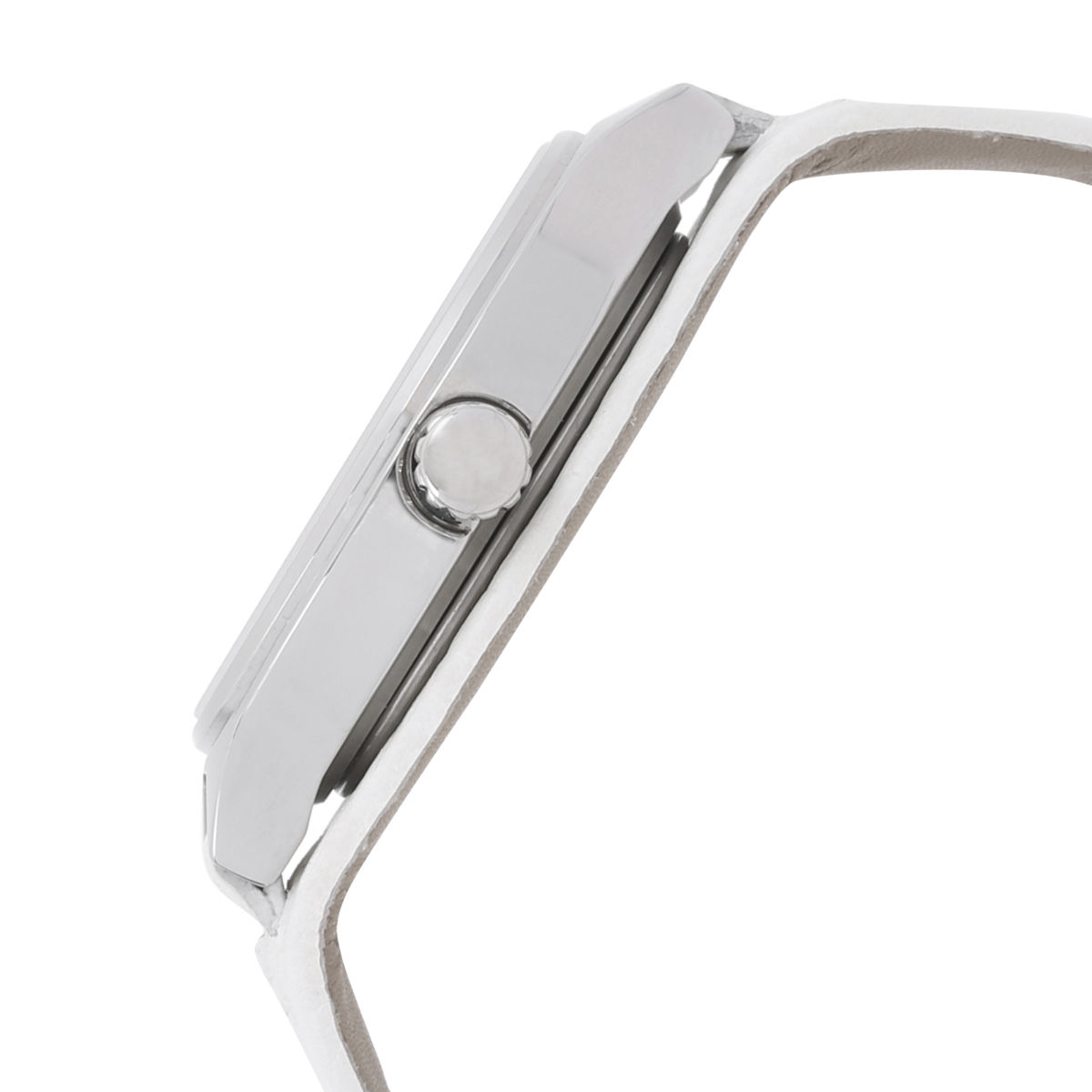 Fastrack White Dial White Leather Strap Watch: Buy Fastrack White Dial ...