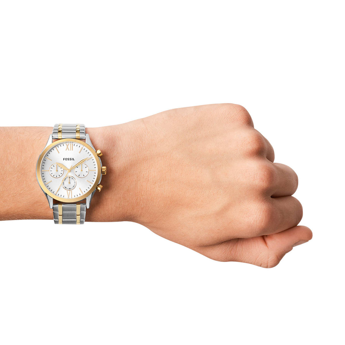 Buy Fossil Fenmore Two Tone Watch BQ2698 Online