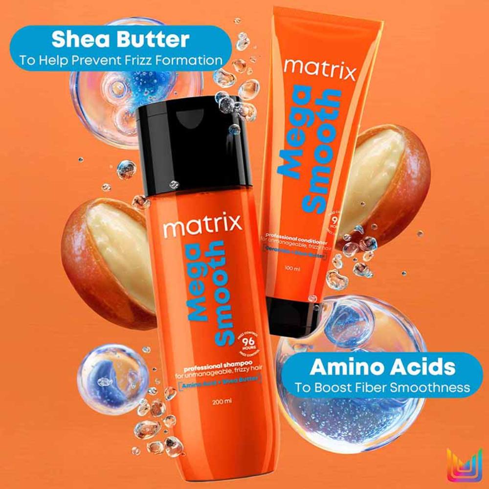 Buy Matrix Mega Smooth Conditioner for Frizzy, Dry Unmanageable Hair ...