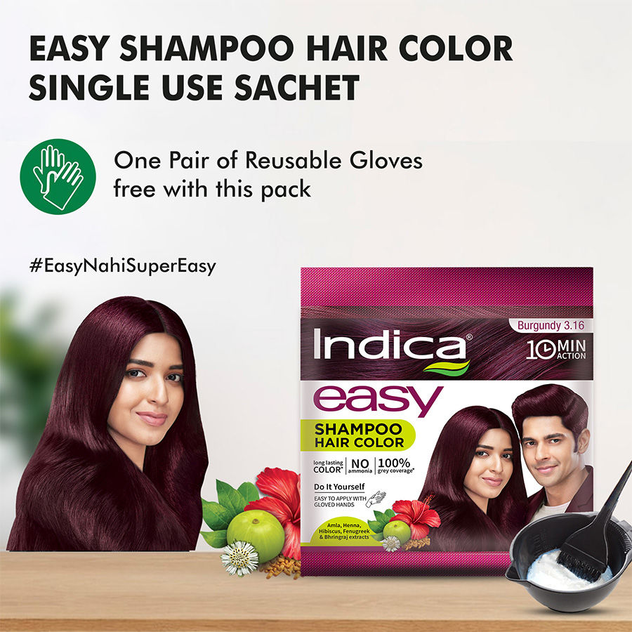 Indica Easy Hair Color Burgundy: Buy Indica Easy Hair Color Burgundy ...