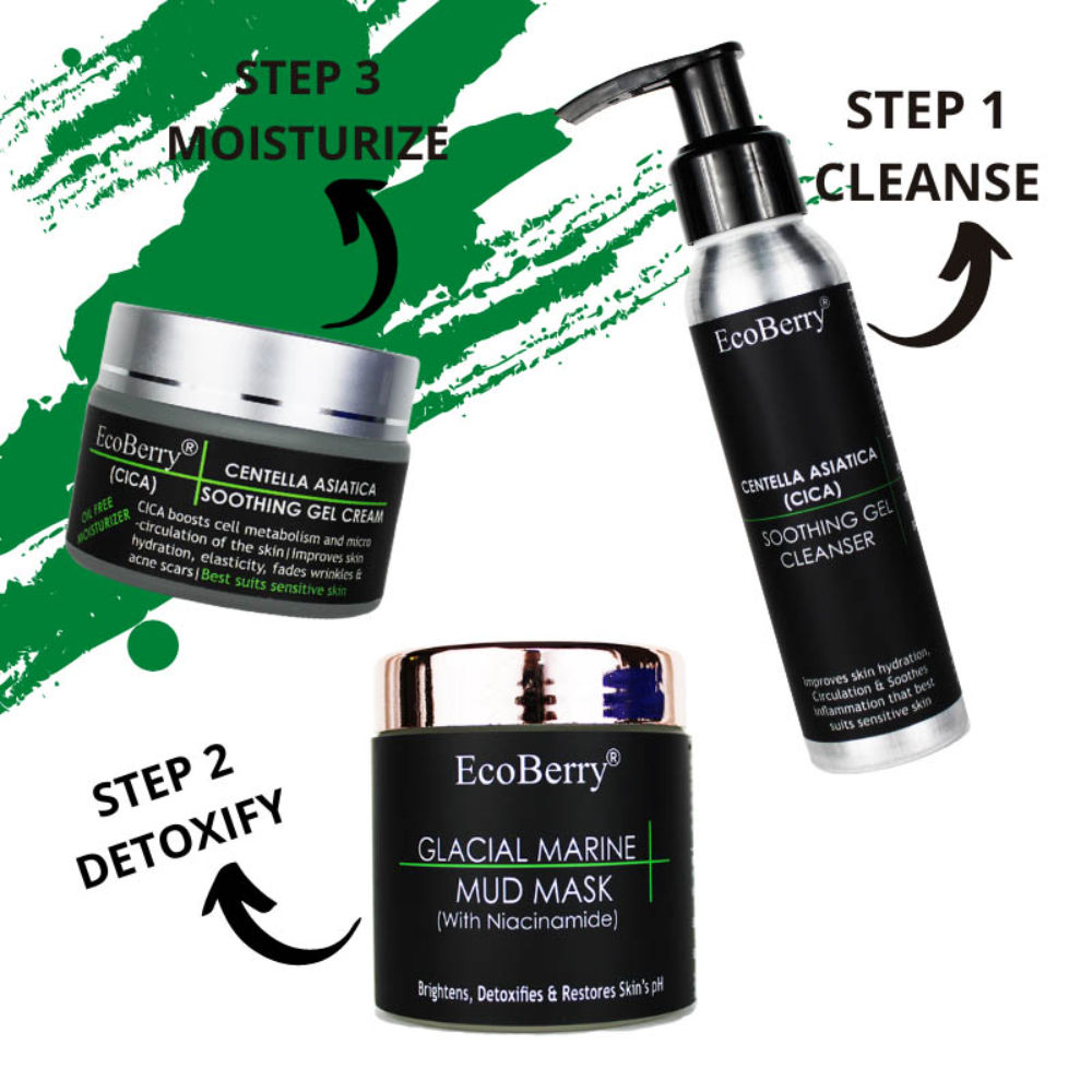 Buy Ecoberry Centella Asiatica Soothing Gel Cream Online