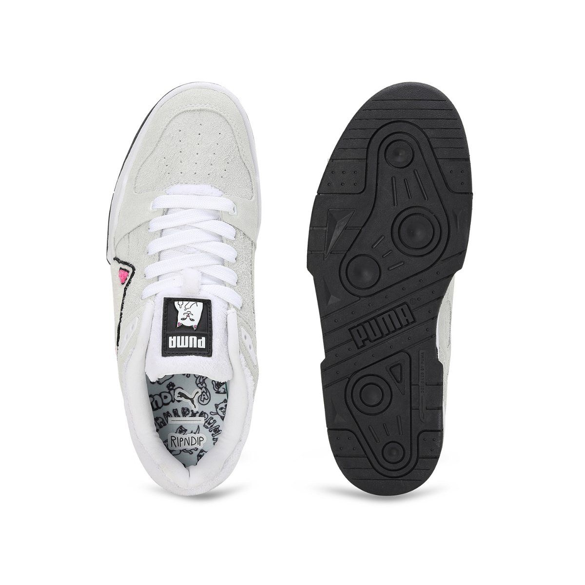 Buy Puma Slipstream Ripndip Unisex White Sneakers Online