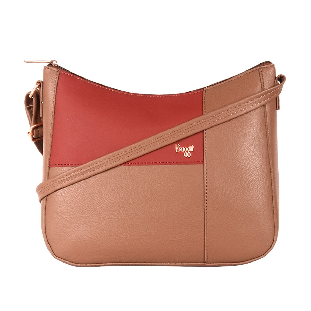 Buy Baggit Koli Brown Medium Sling Bag Online