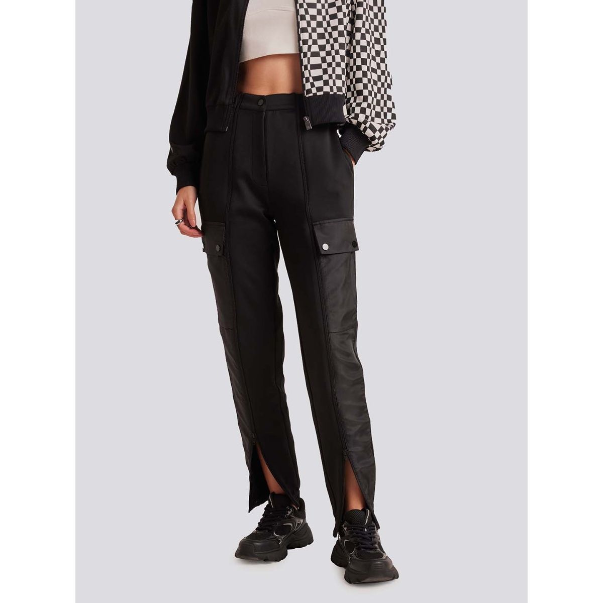 Buy Muvazo Punk Zip-up Joggers Online
