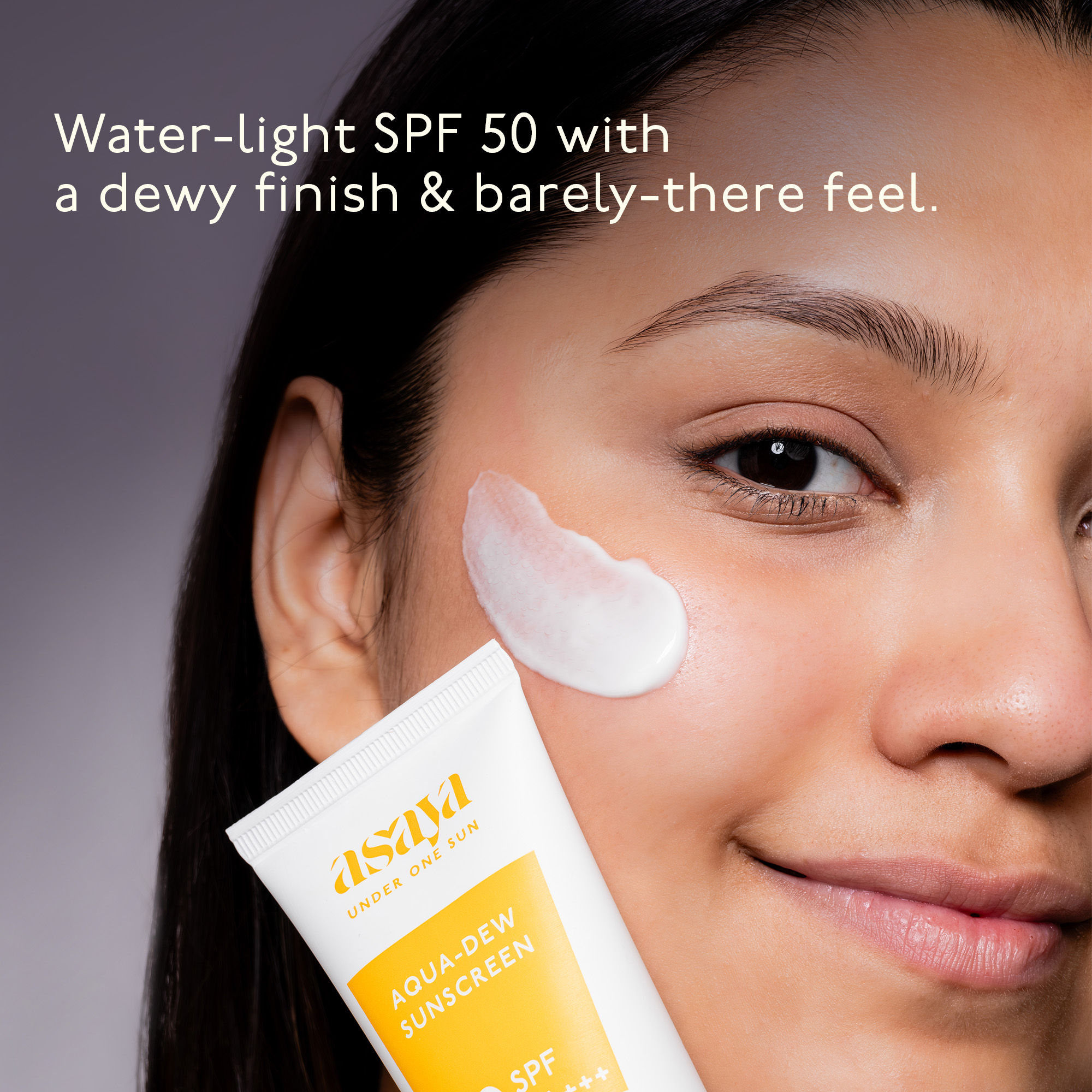 Buy Asaya Dewy Sunscreen Spf 50 Lightweight Water Sunscreen Rice And ...