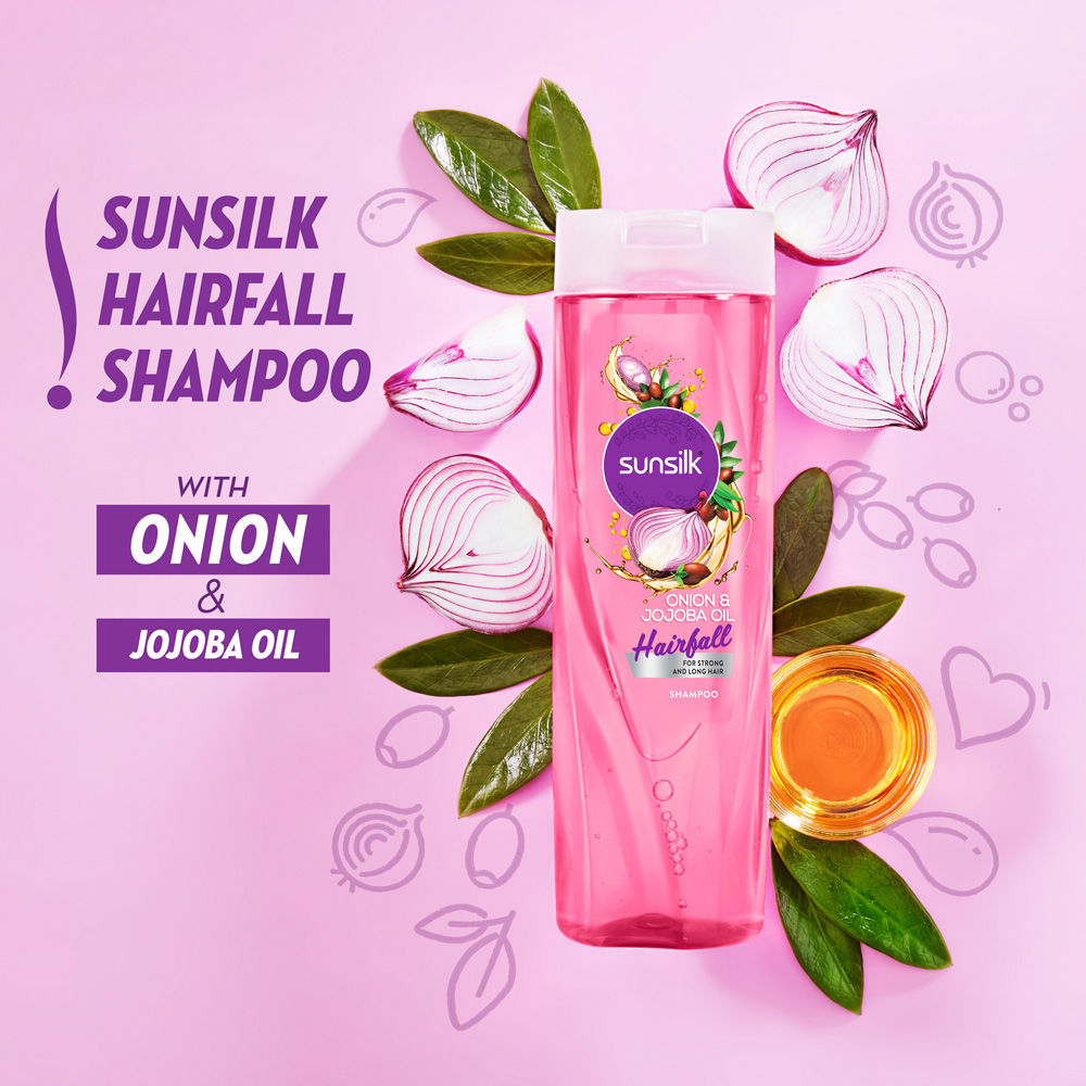 Sunsilk Hairfall Shampoo With Onion & Jojoba Oil: Buy Sunsilk Hairfall ...