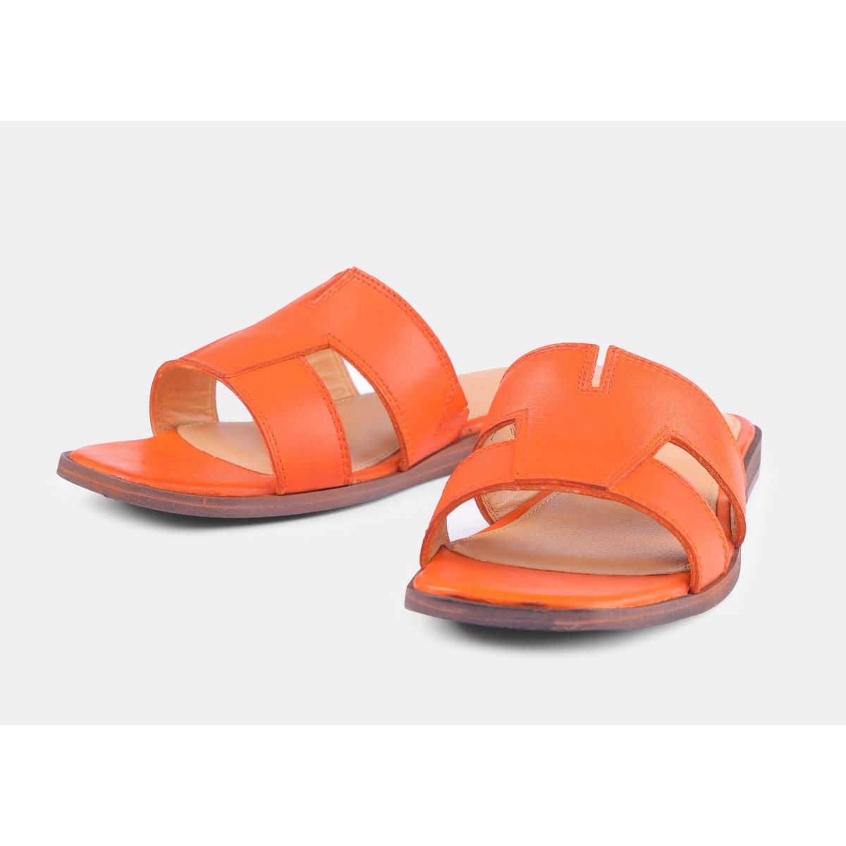 Buy Heel Your Sole Dory Orange Sandals Online