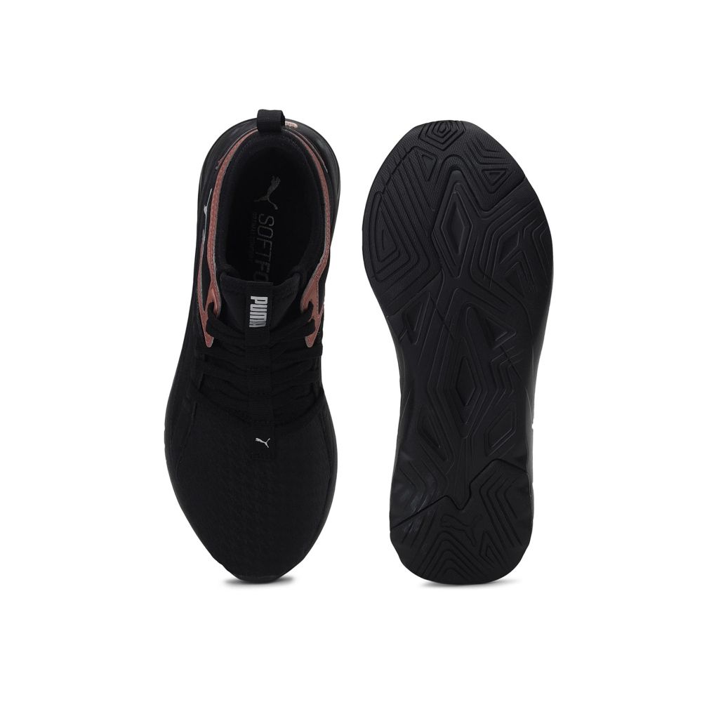 Buy Puma Softride Sophia Q4 Shine Womens Black Walking shoes Online
