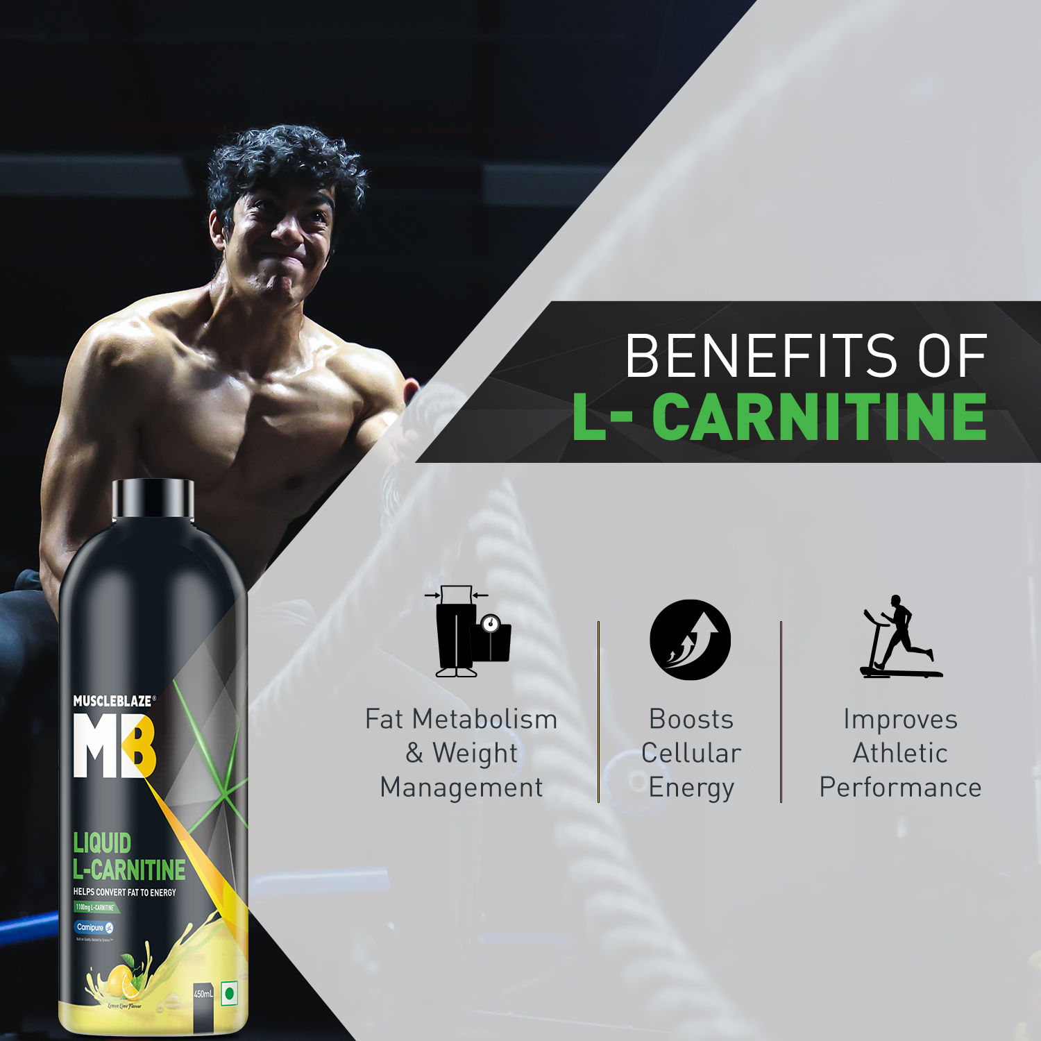 MuscleBlaze Liquid L-carnitine - Lemon Lime: Buy MuscleBlaze Liquid L ...