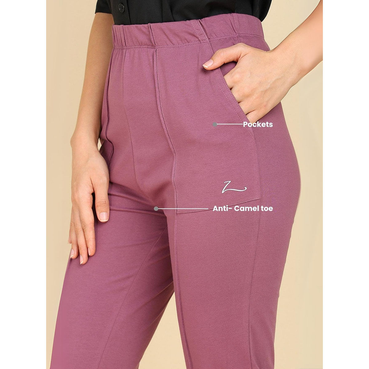 Buy Zelena Ultra Stretch Pregnancy Postpartum Pants Online