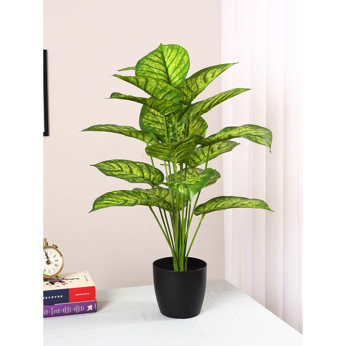 Buy ARICK DECOR Artificial Miniature Monstera Floor Plant with Big ...