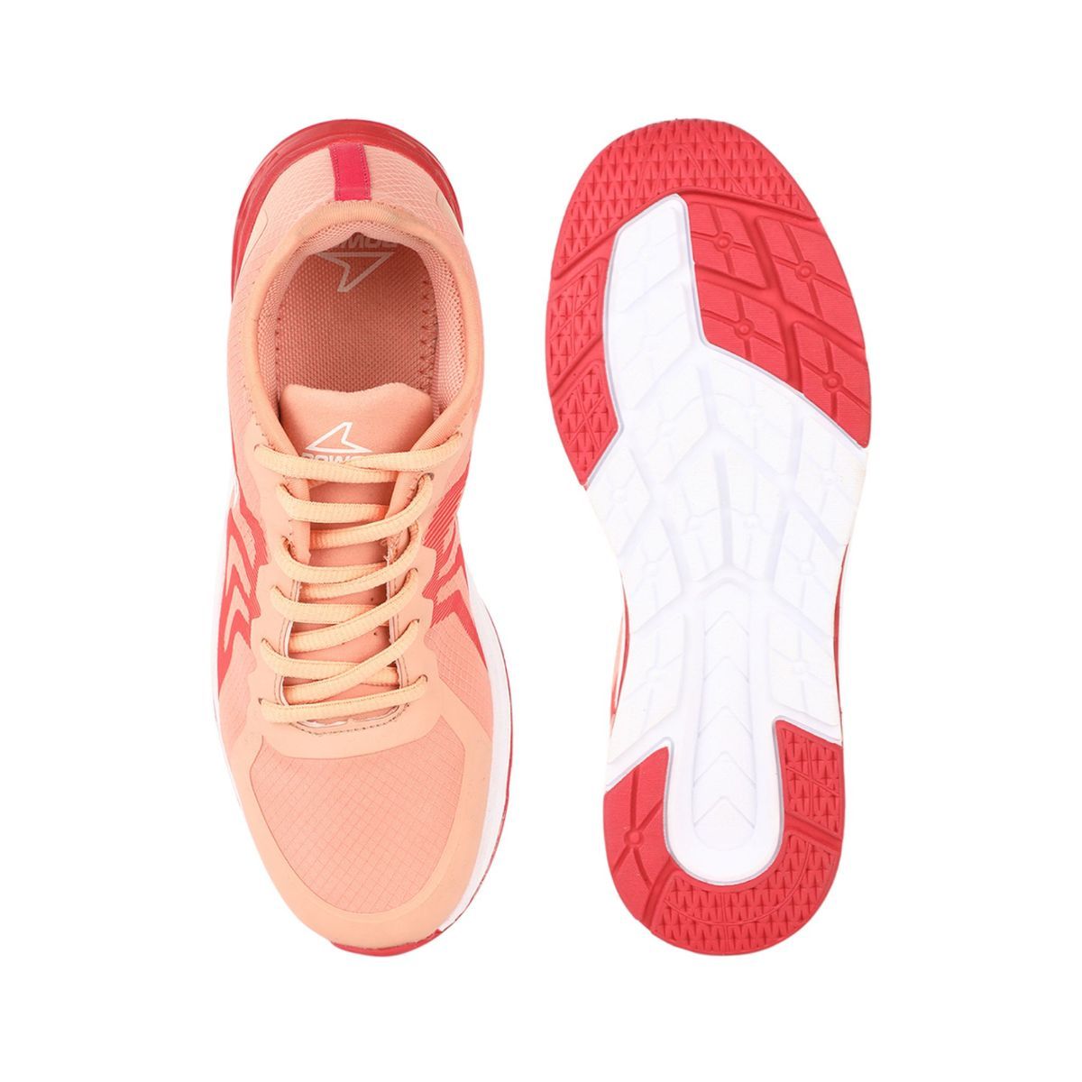 Buy Power Textured Peach Running Shoes Online