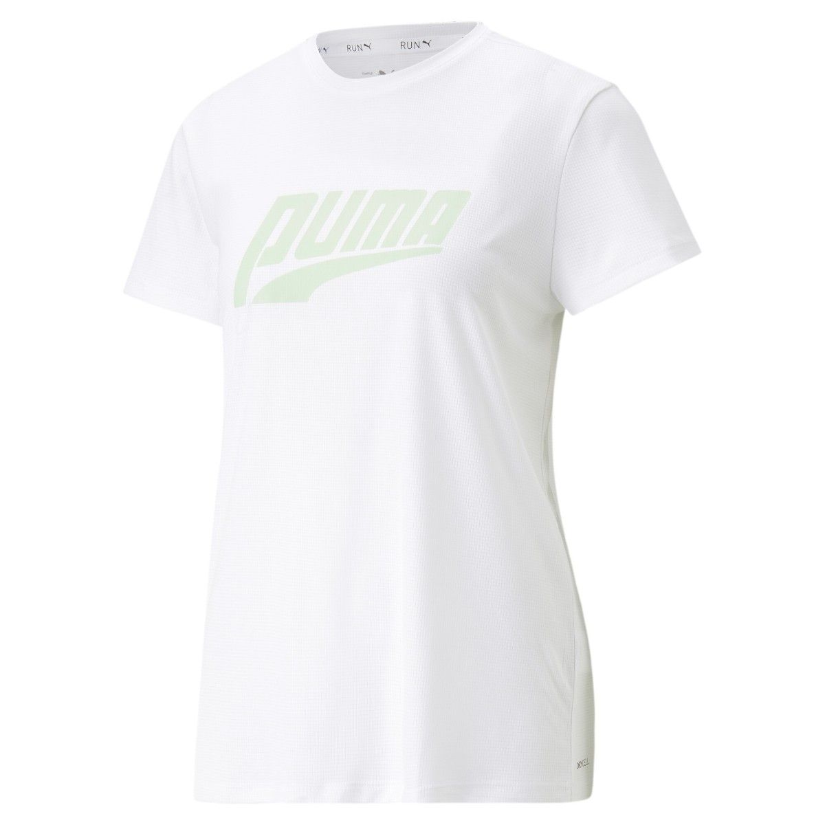 Buy Puma Run Logo Womens White T-Shirt Online
