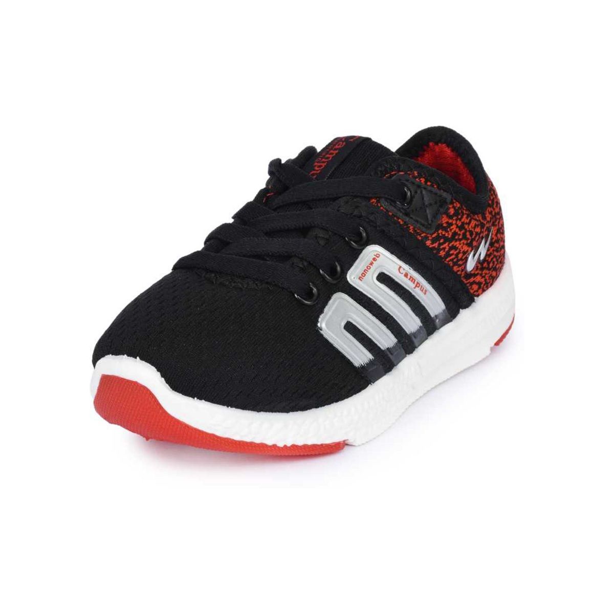 Campus Stripes Battle Black Sports Shoes For Unisex: Buy Campus Stripes ...