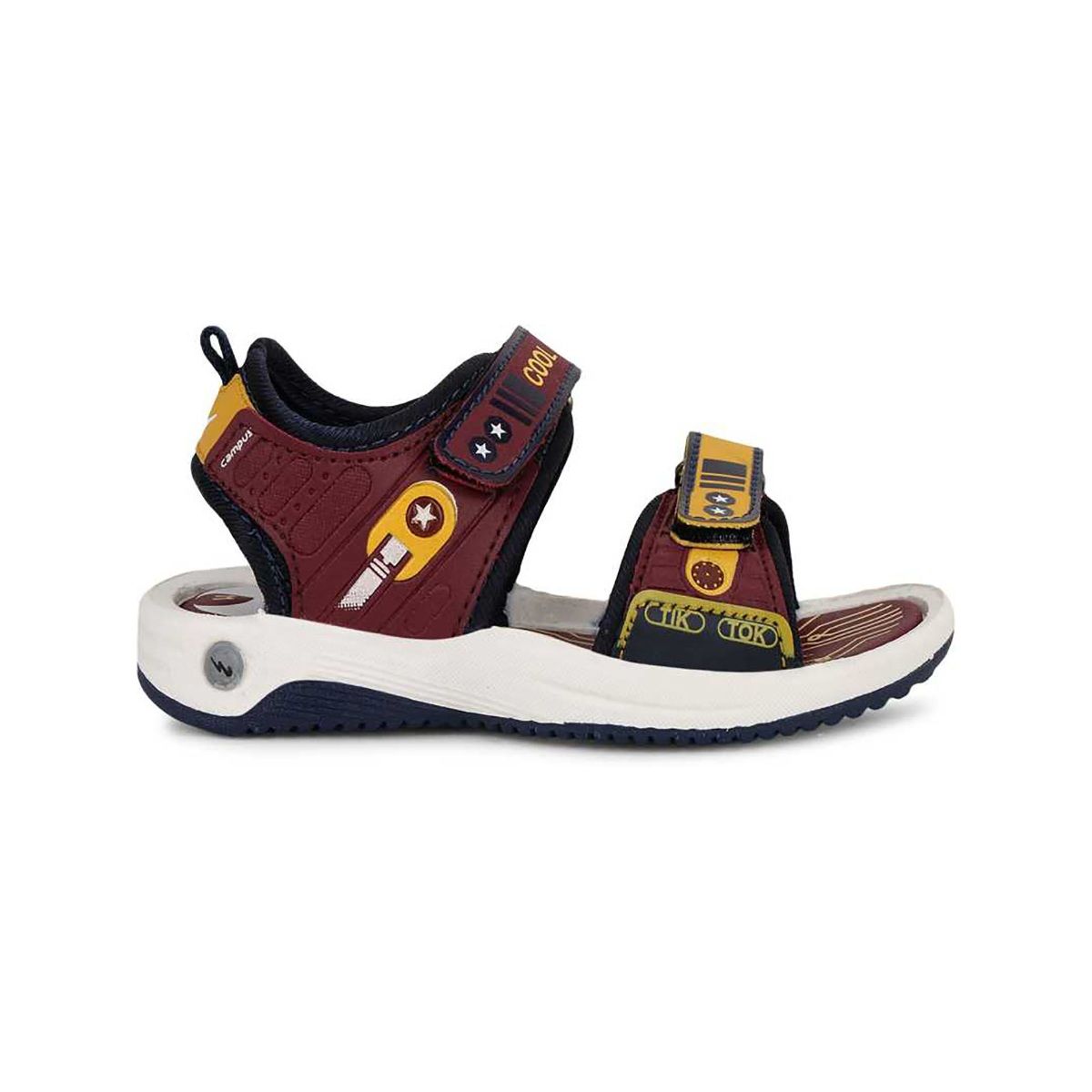 Campus Sl-310 Burgundy Sandal For Unisex: Buy Campus Sl-310 Burgundy ...