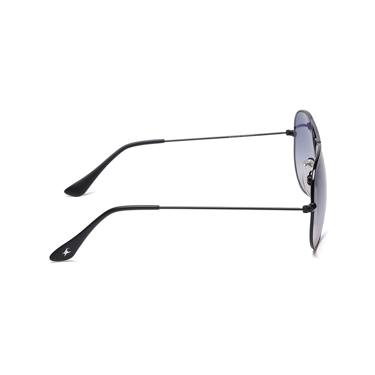 Buy Fastrack Black Aviator Sunglasses (M165BR10V) Online