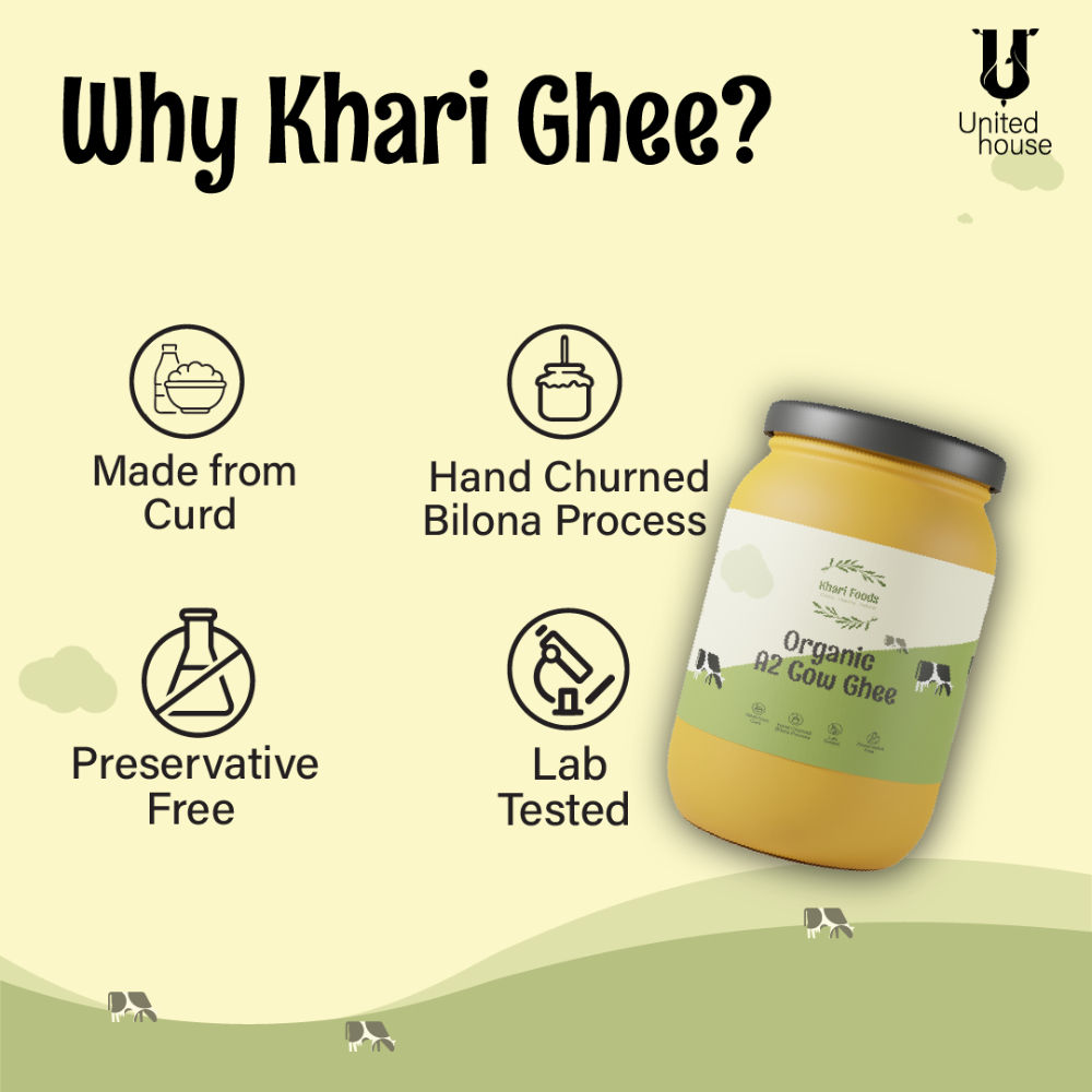 Buy Khari Foods A2 Milk Cow Ghee Online
