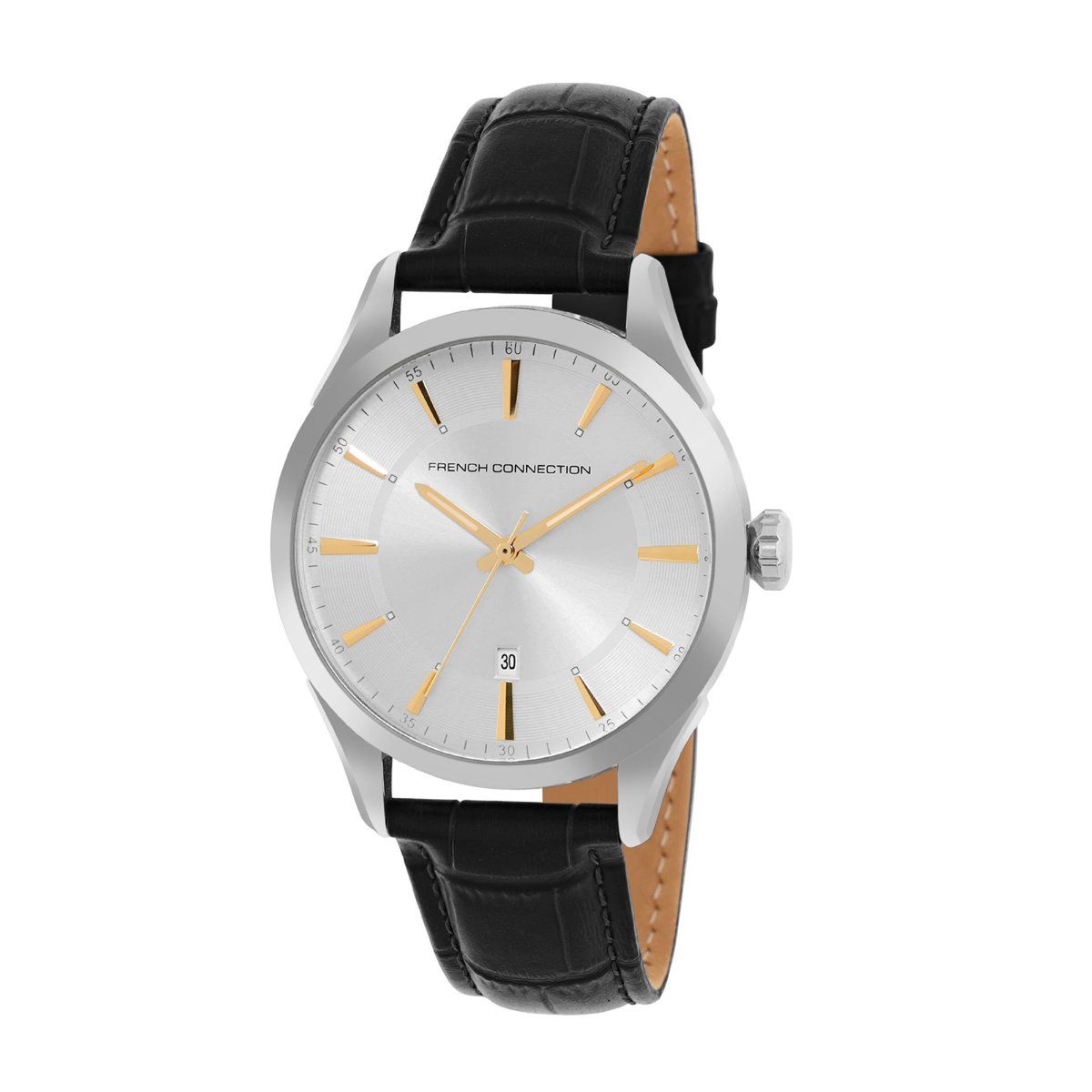Buy French Connection Silver Dial Analog Watch for Mens - FCP31L Online