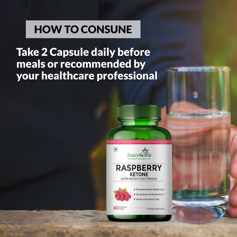 Buy Simply Herbal Raspberry Ketone 60 Capsules Online