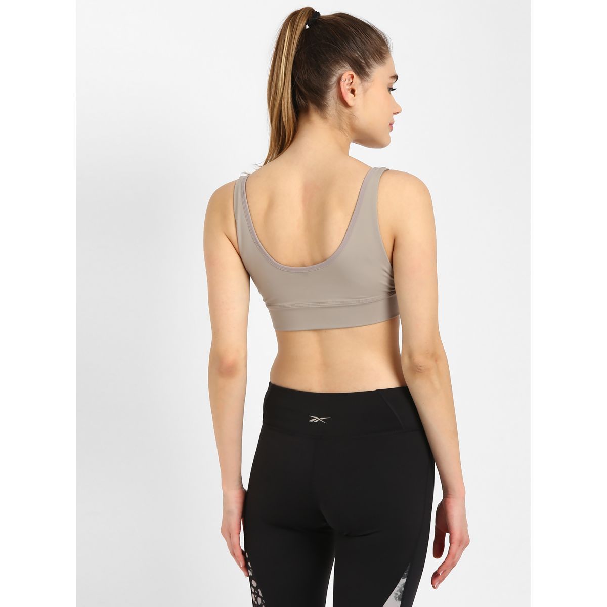 Buy Reebok Minimalist Bra Grey Studio Bra Online